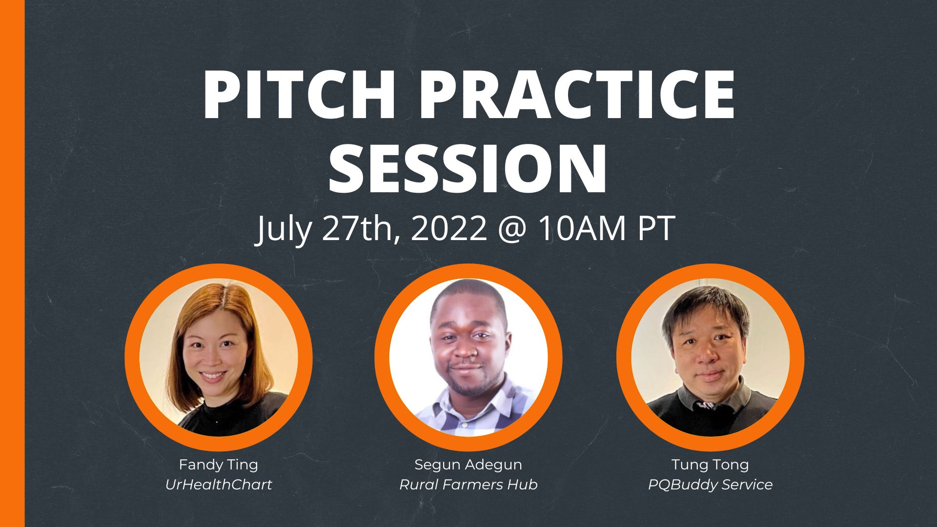 Pitch Practice Session - July 2022 - Launch Hub